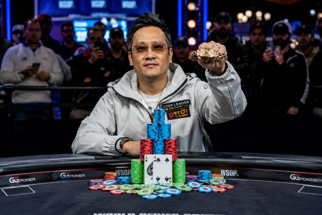 Dong Chen gewinnt zweites WSOP Bracelet gegen Pokerstars
