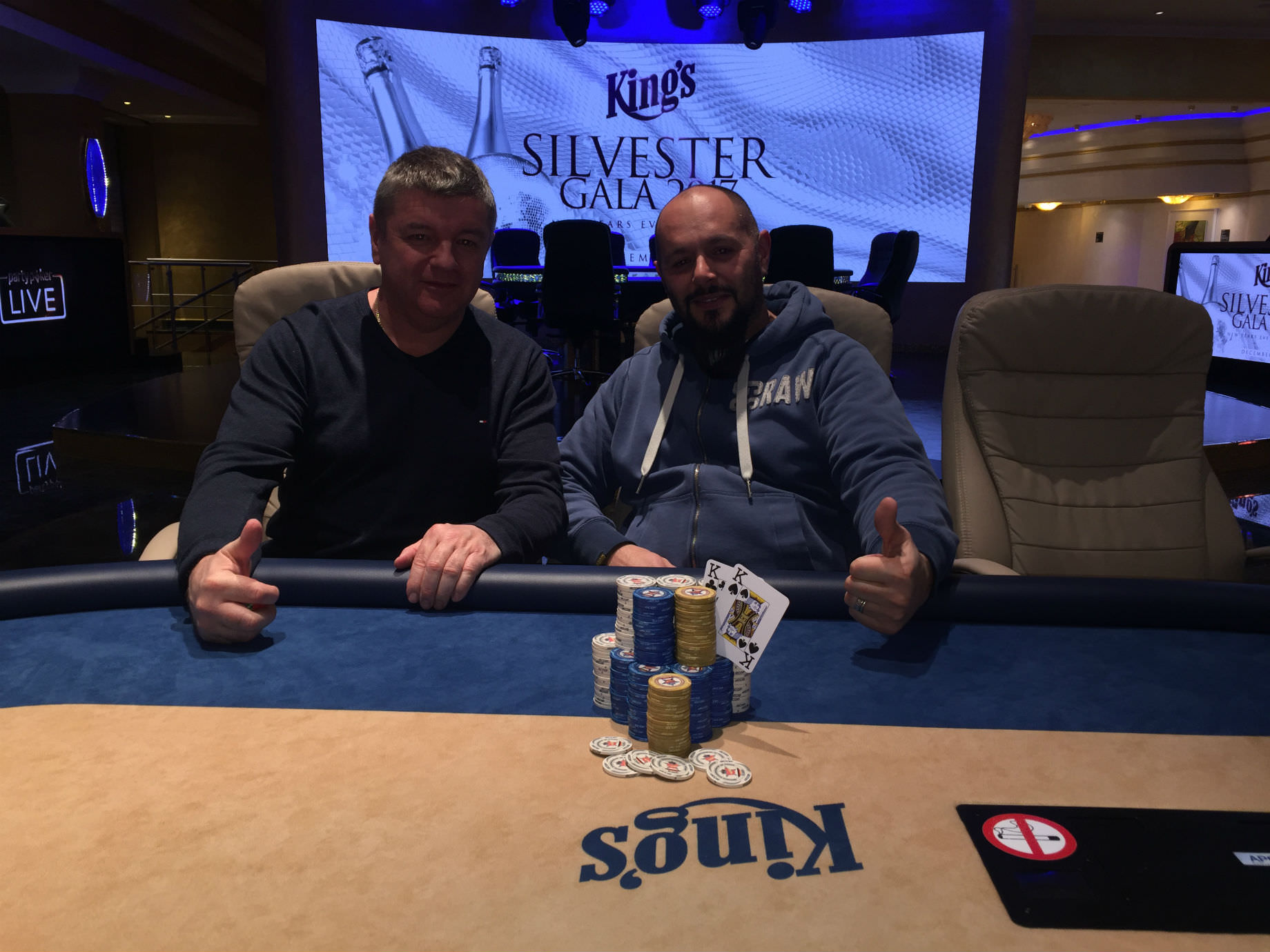 3-way Deal entscheidet das King´s Big Stack Turbo am Montag - Hochgepokert