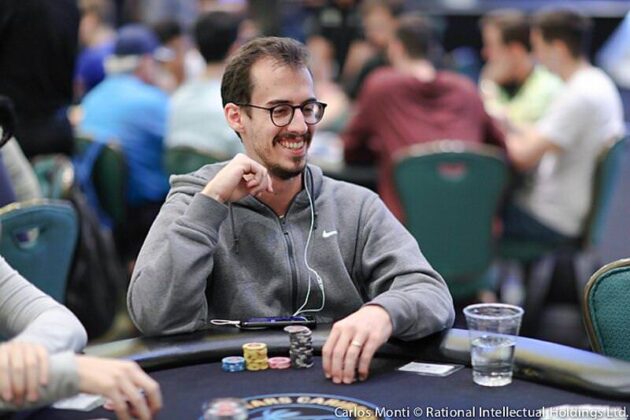 Pascal Hartmann steht im Finale des WPT Bounty Hunter Events ...