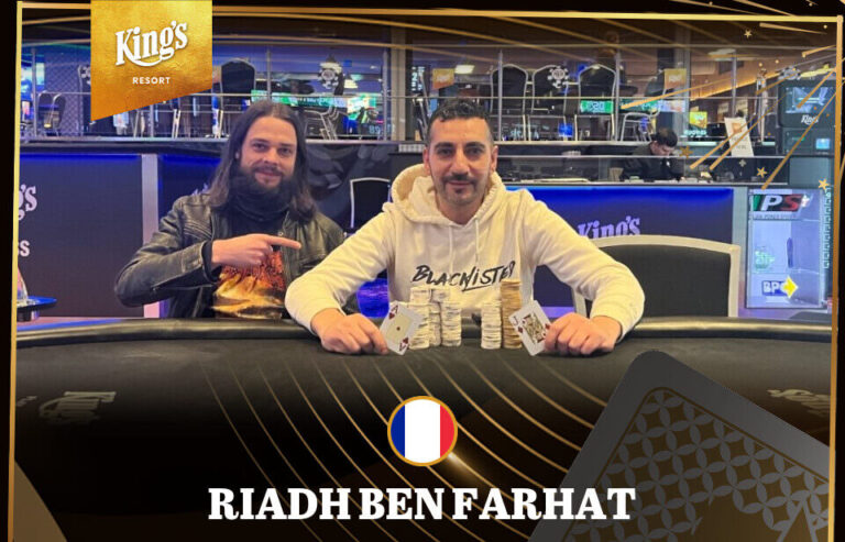 Riadh Ben Farhat triumphiert beim King’s Friday Night Turbo! - Hochgepokert