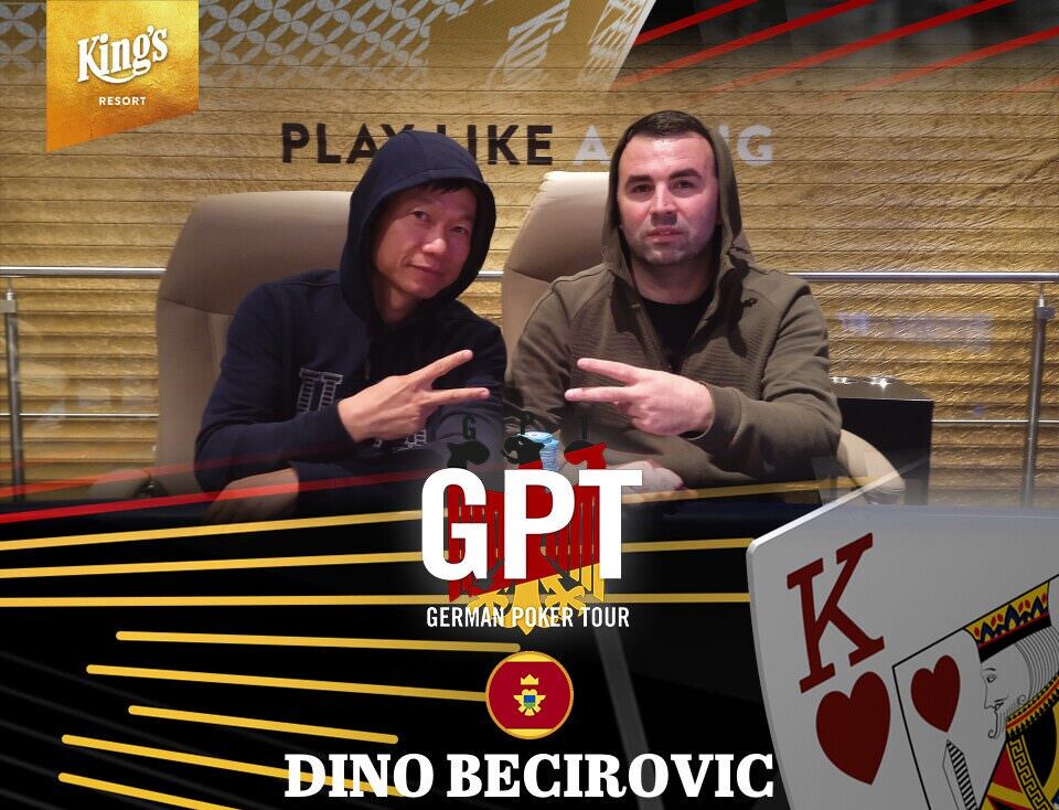 Dino Becirovic holt sich nach Deal das GPT High Roller im King’s! - Hochgepokert