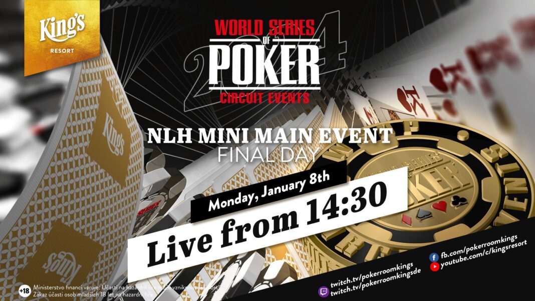 Montag ab 14:30 Uhr - Finale des €250 WSOPC Mini Main Events aus dem ...
