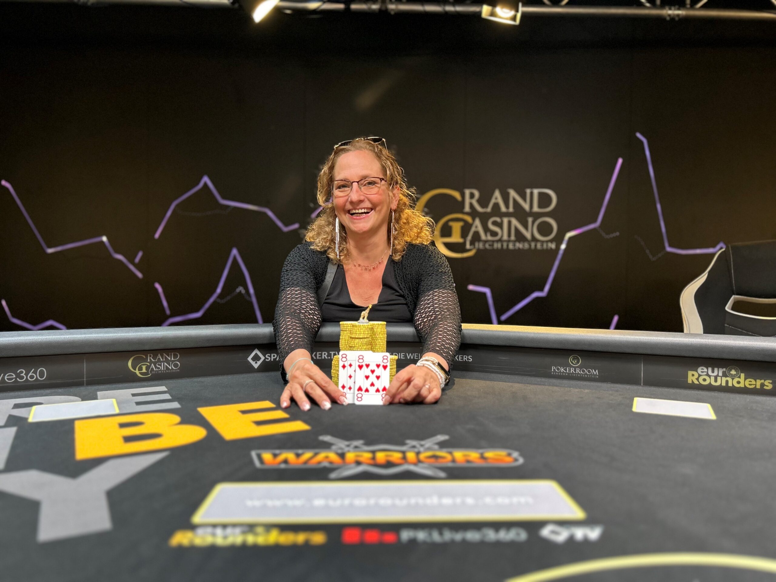 Sandra Bellafiore hält beim Grand Stack im GCLi die Männer in Schach ...