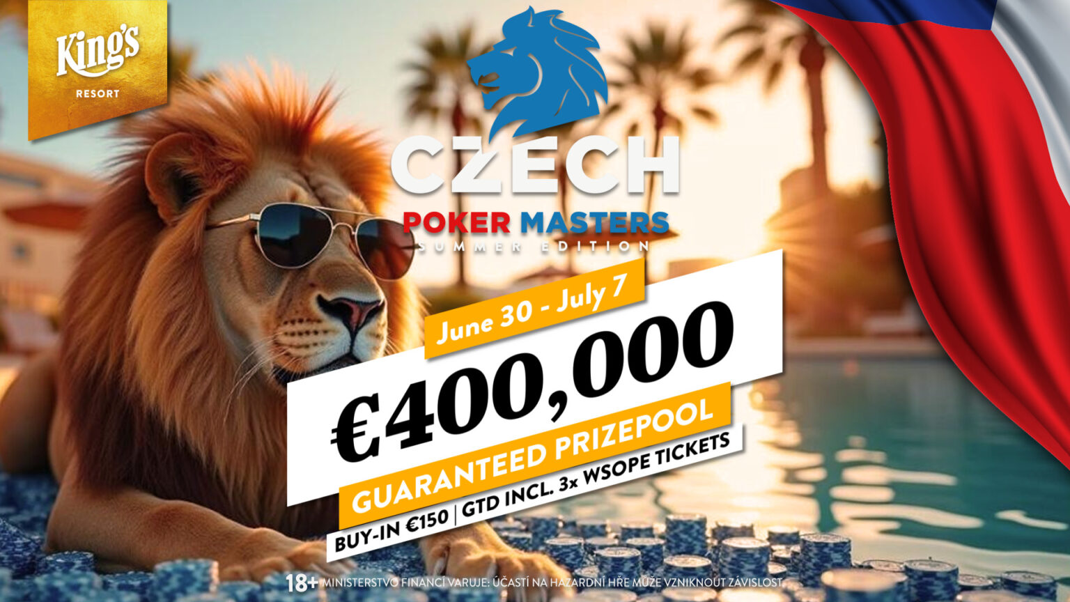 €72.750 winken dem Sieger des $ZTO$ ART Main Event im King’s!