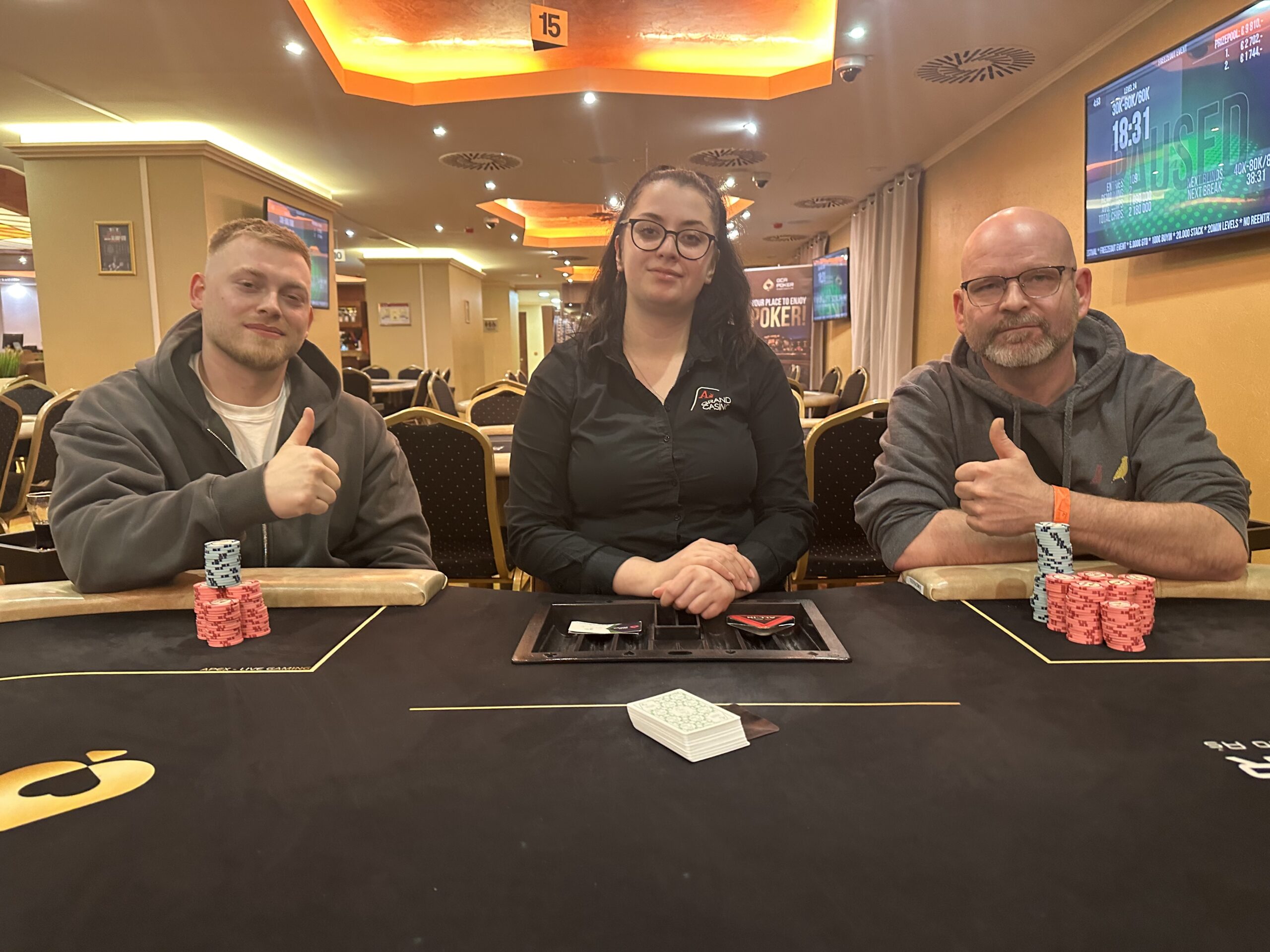 GCA - €63.570 Preisgeld beim Poker Giants Main Event - Heads-up Deal im ...