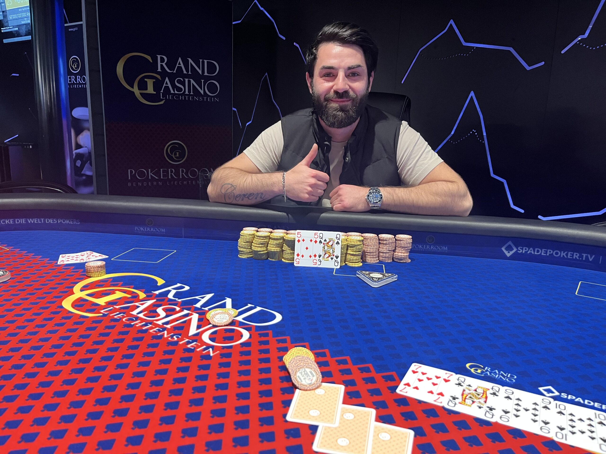 Spiel, Satz und Grand Stack für Güngörmez im Grand Casino Liechtenstein ...