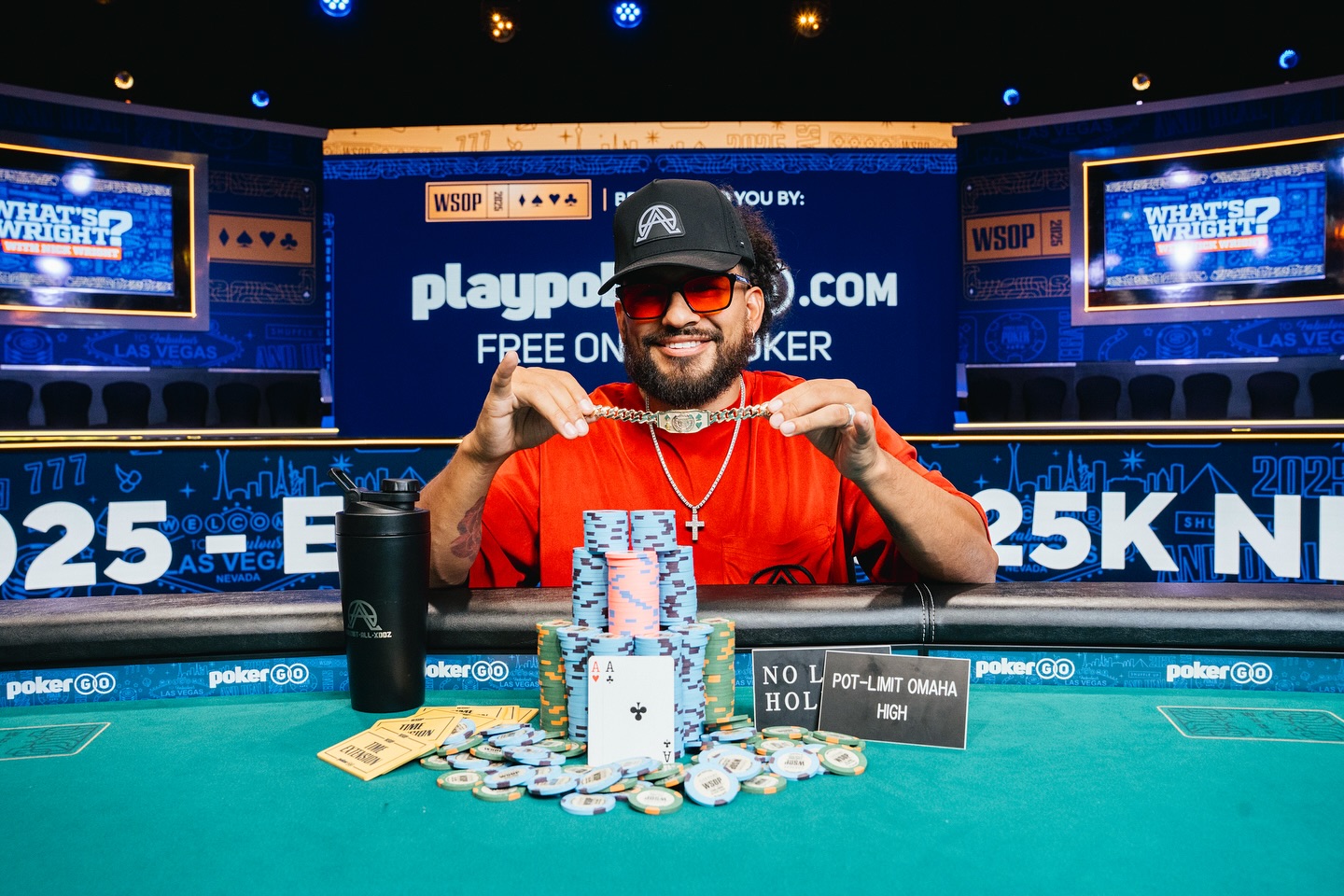 WSOP #14 - Garza stoppt Lambs Run für sein zweites Bracelet!