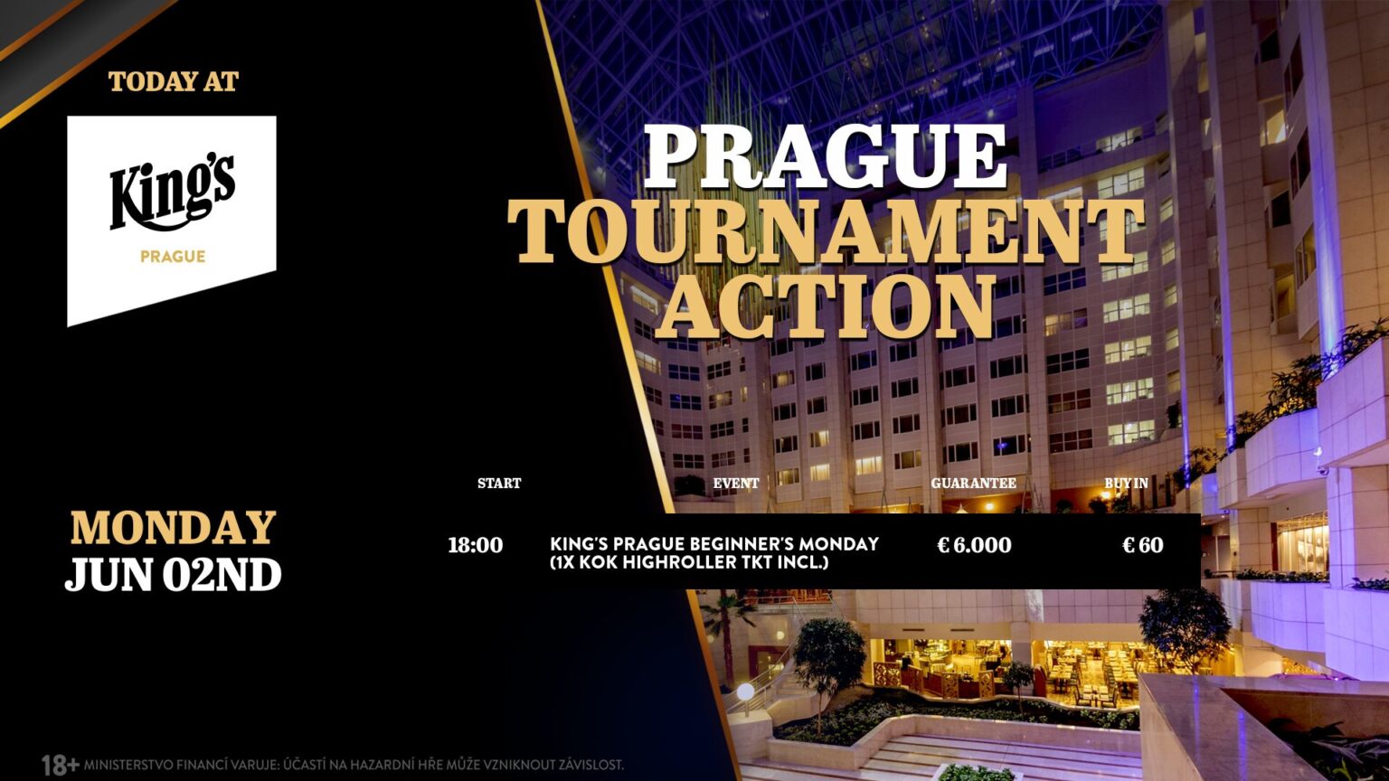 €72.750 winken dem Sieger des $ZTO$ ART Main Event im King’s!