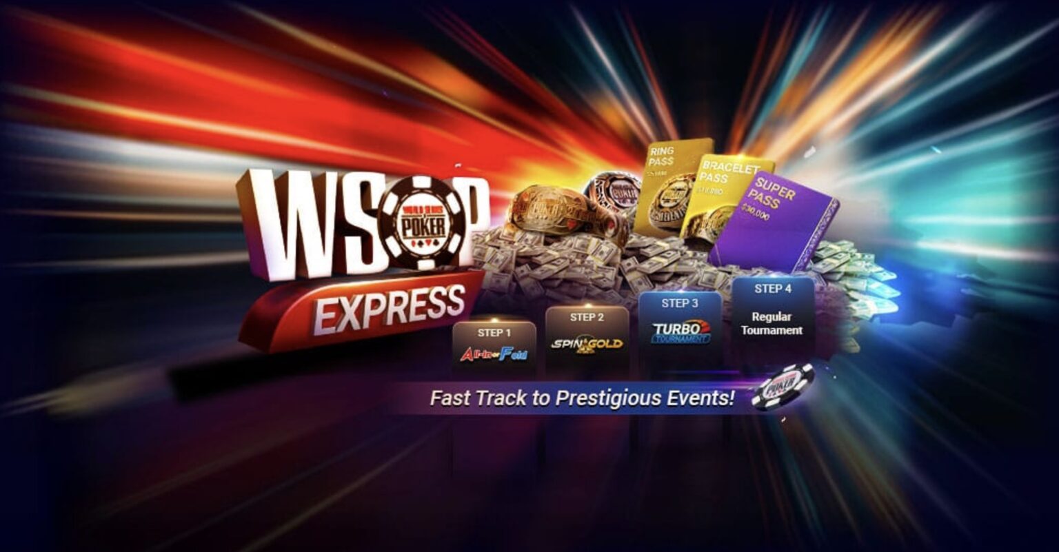 Mit dem WSOP Express in 4 Steps zum WSOP Main Event!