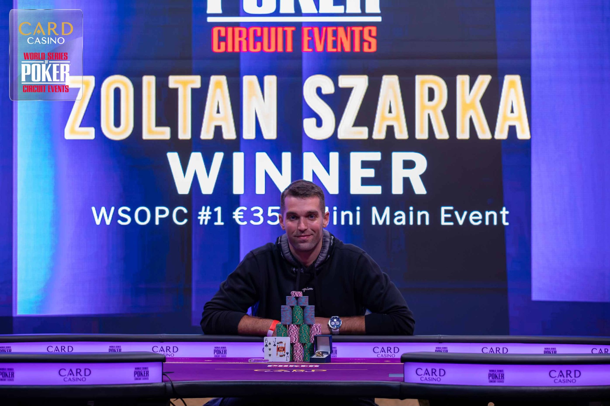 Zoltan Szarka schnappt sich den WSOPC Mini Main Event!