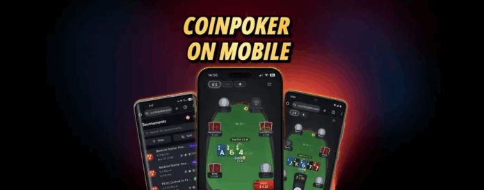 Jeden Monat $5.000 Freeroll mit der CoinPoker Mobile Web App