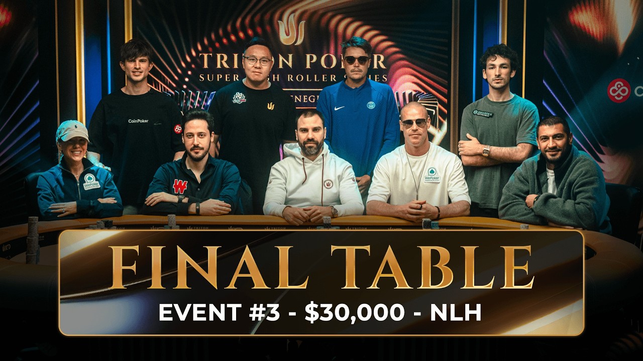 Triton Livestream vom Finale des $30.000 NLH 8-Max Event #3!