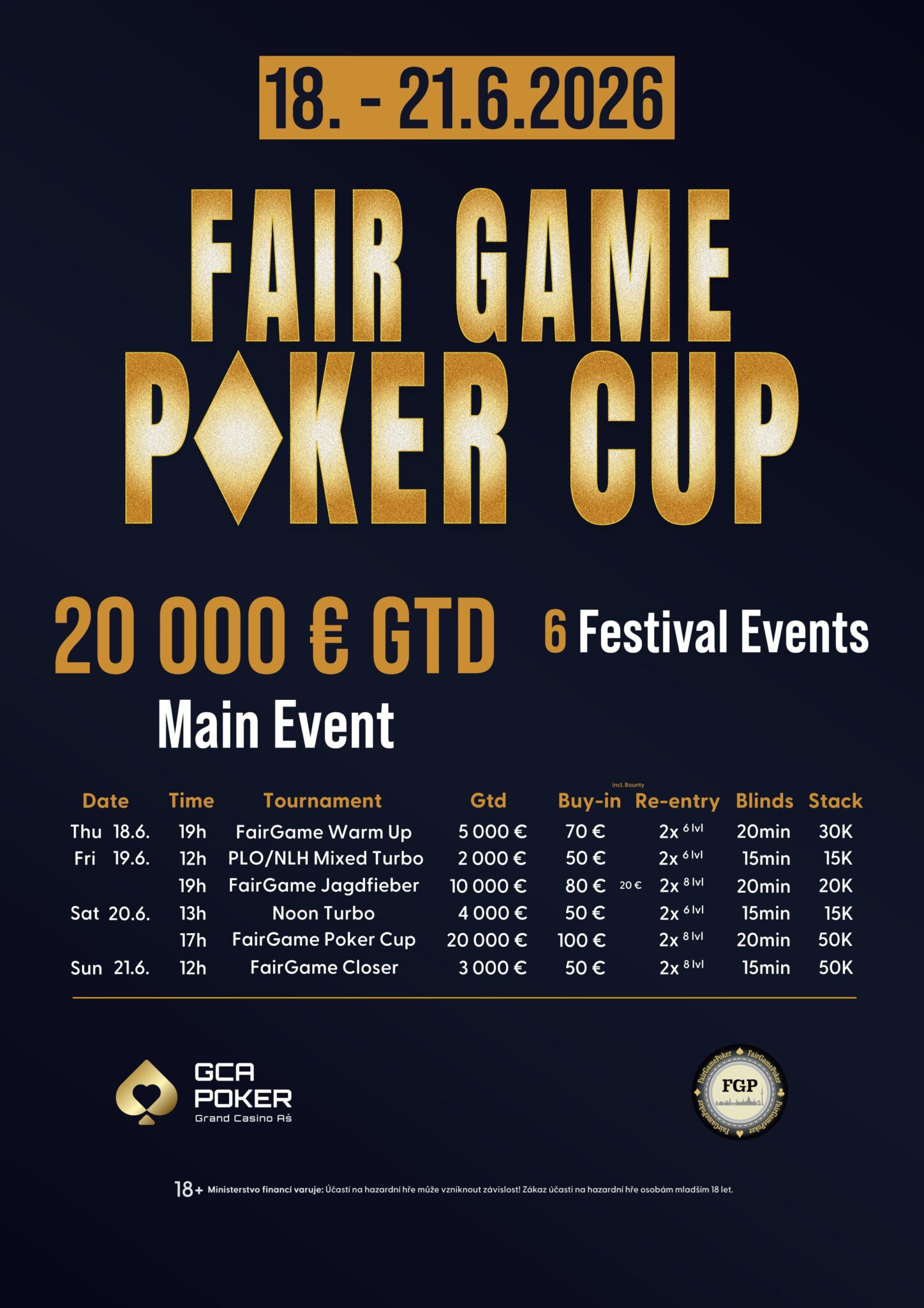 GCA: €131.700 - GRND Main Event sprengt die Garantie! - Hochgepokert